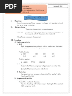Grade 3 Lesson Plan: Unit Conversion | PDF | Metre | Measurement