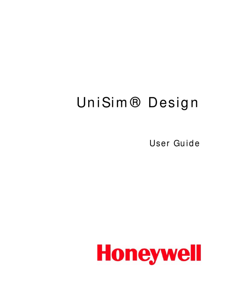UniSim User Guide PDF | PDF | Icon (Computing) | Graphical User Interfaces