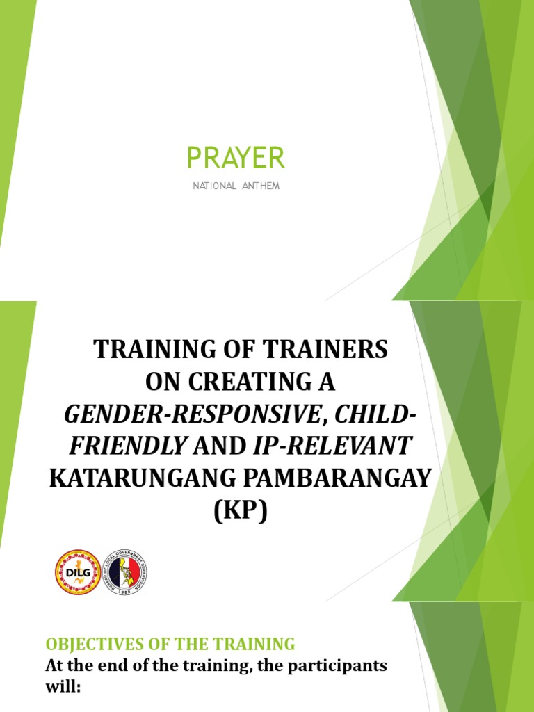 KP Training for Gender-Responsive Law | PDF | Foreign Language Studies