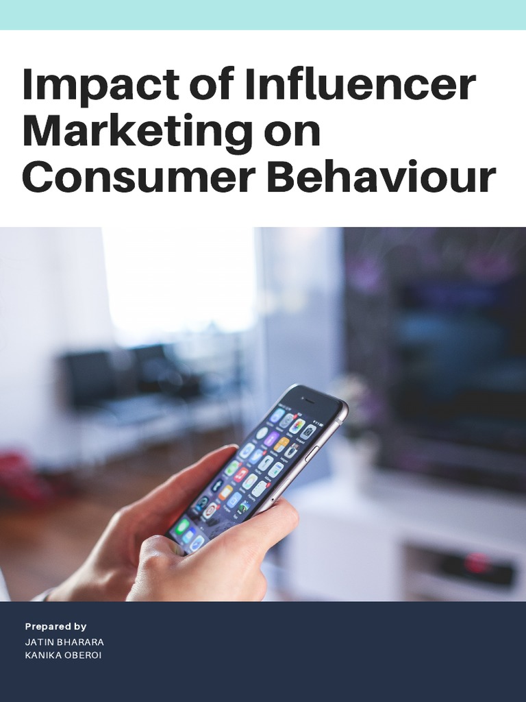 The Impact of Influencer Marketing on Millennial Consumer Behaviour and ...