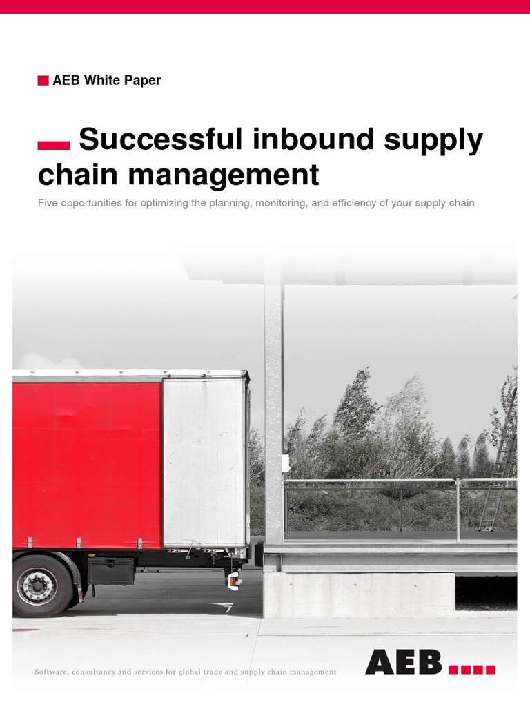 Aeb White Paper Inbound SCM | PDF | Electronic Data Interchange ...
