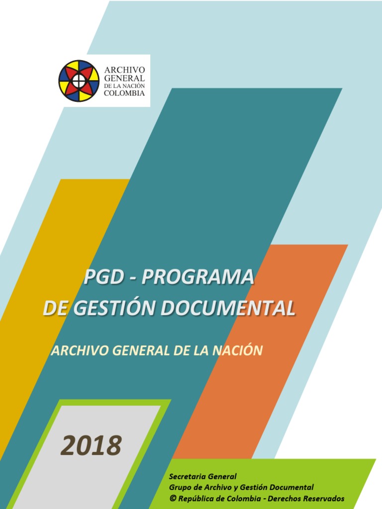 PGD - Programa de Gestión Documental | PDF | Planificación | Software