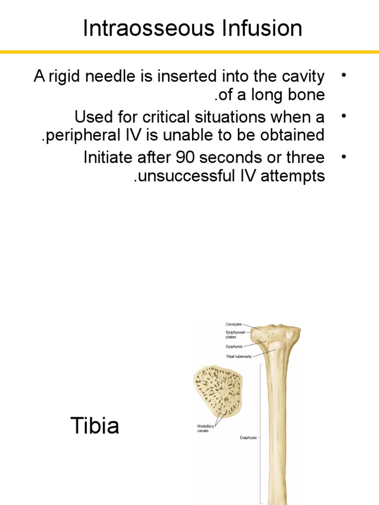 Intraosseous Infusion | PDF
