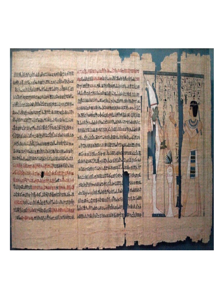 Ancient Egyptian Manuscript | PDF