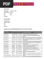 PNB Statement PDF | PDF | Cheque | Banks