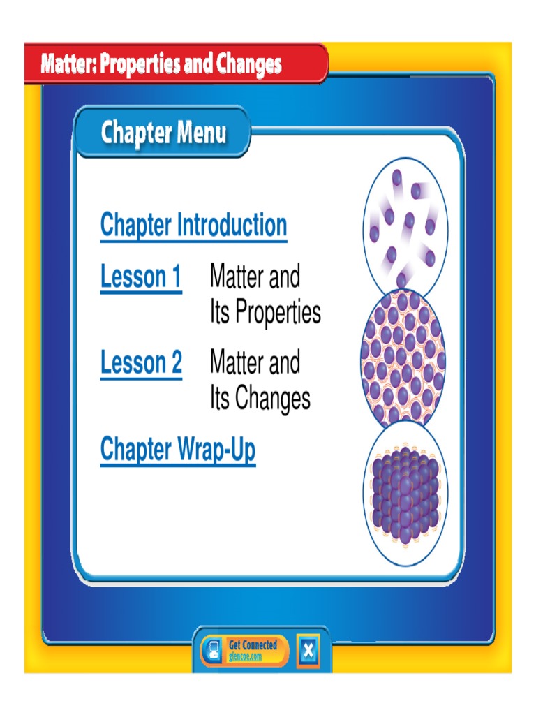 Properties of Matter Class Notes | PDF | Matter | Chemical Substances