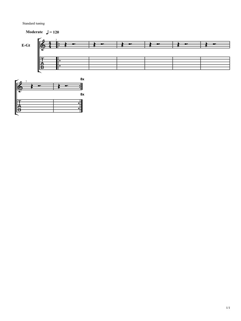 Drum Machine Patterns 1 PDF | PDF