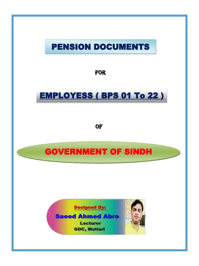 Pension Documents | PDF | Government | Business