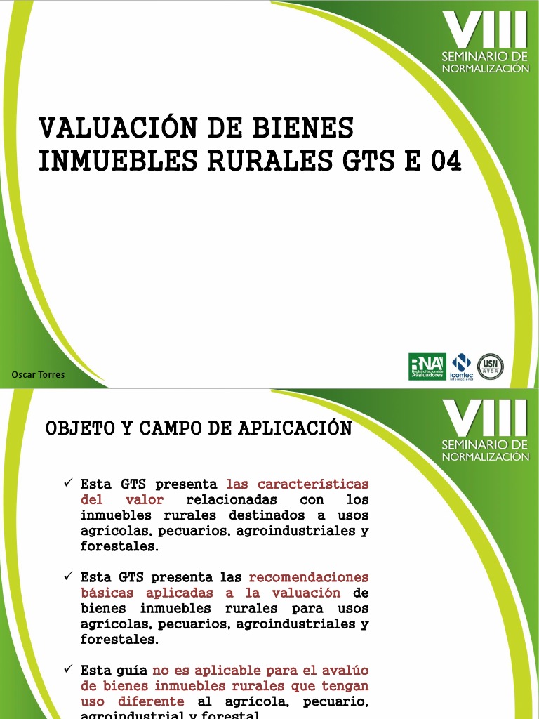 Valuacion Bienes Inmuebles Rurales PDF | PDF | normas internacionales ...