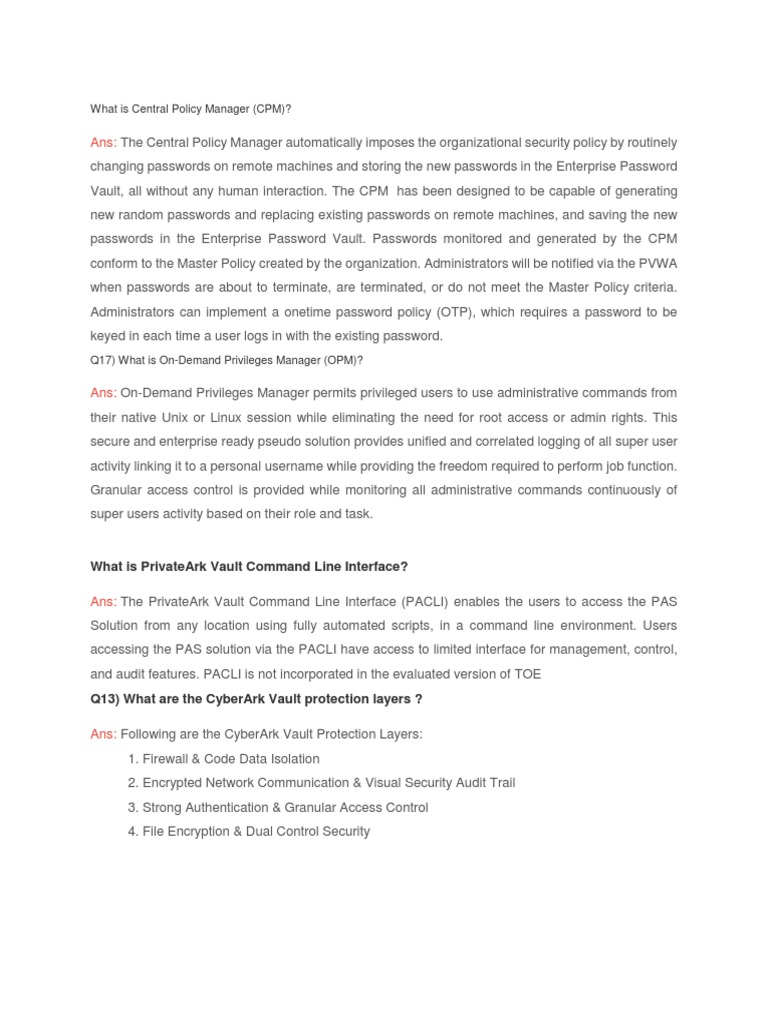 Central Policy Manager (CPM) | Download Free PDF | Superuser | Password