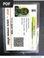 Pan Card Back Side | PDF