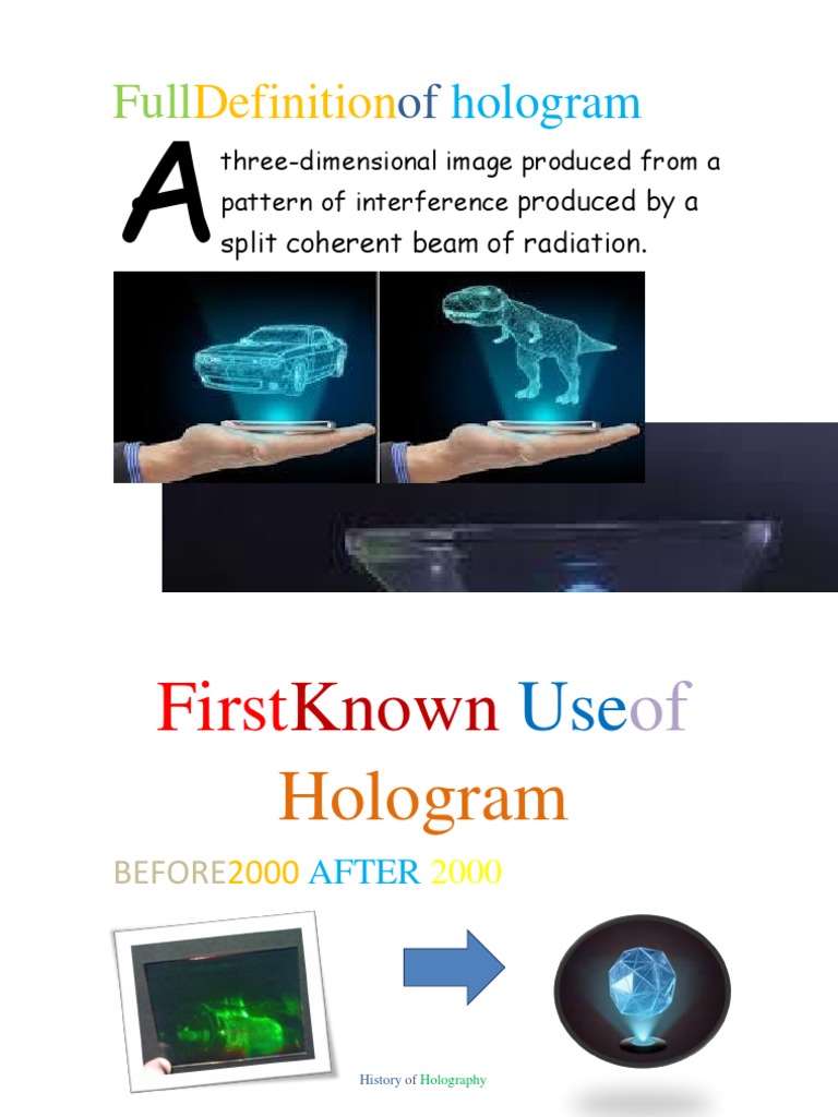 The Science Behind Holograms | PDF | Holography | Stereoscopy