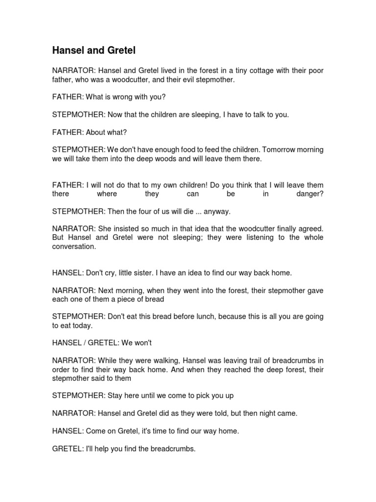 Hansel and Gretel | PDF | Hansel And Gretel (Opera) | Hansel And Gretel