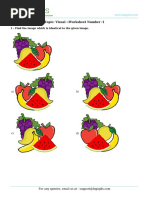Logiqids Worksheets - Senior KG | PDF