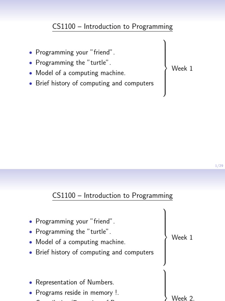 Cs1100 Introduction To Programming Pdf Ascii Areas Of Computer Science