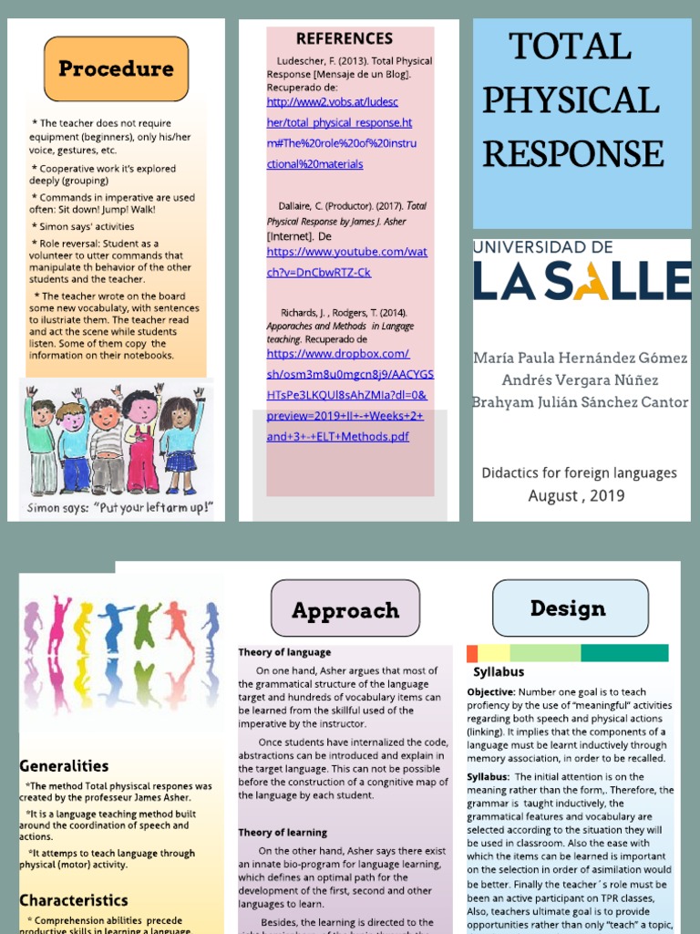 Brochure Total Physical Response | PDF | Human Communication ...