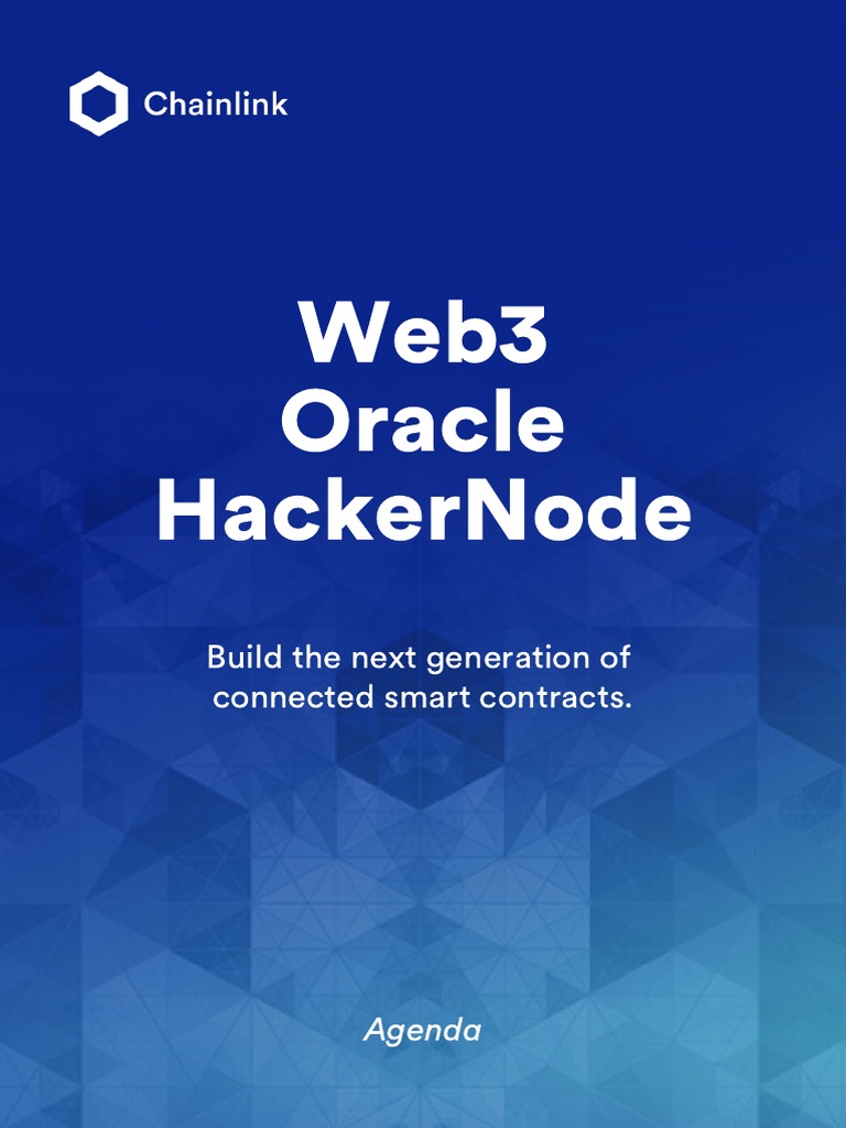 Web3 Summit Oracle HackerNode Agenda | PDF | Information Technology | Software