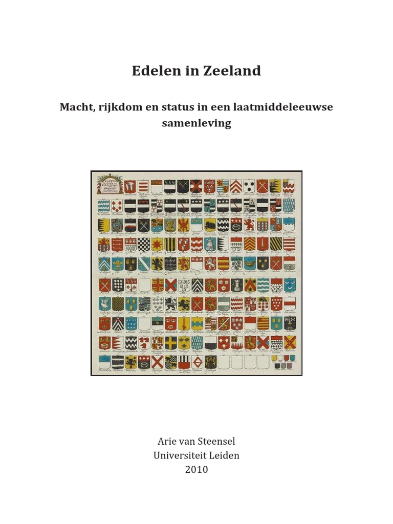 Edelen in Zeeland | PDF