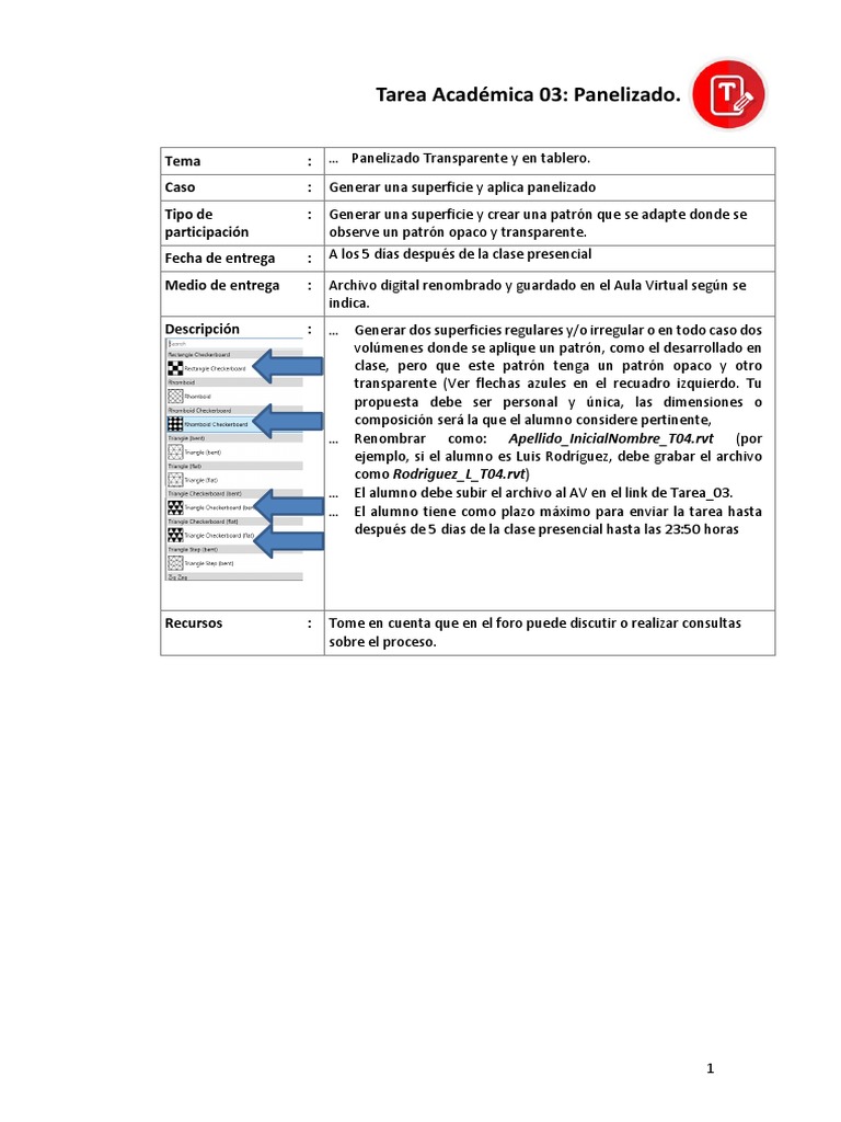 Tarea 03 Semana 06 Revit | PDF