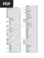 Druid Spell List for Tibia | PDF | Leisure | Sports