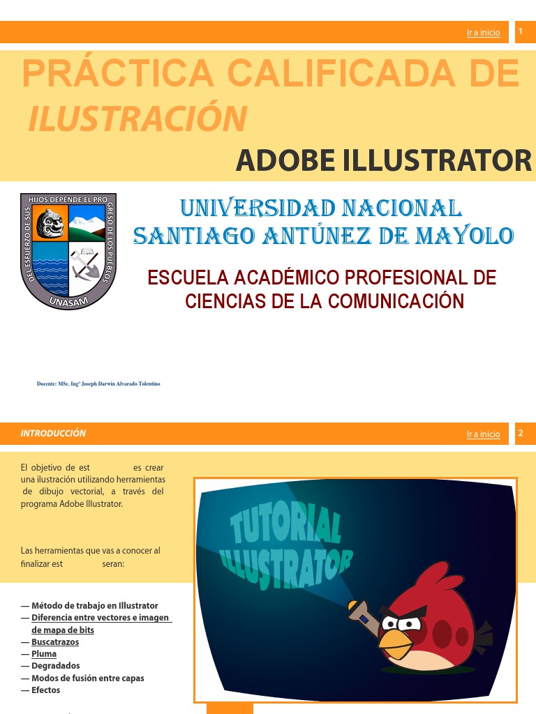 PRACTICA 3 Adobe-Ilustrator | PDF | Diseño gráfico | Gráficos