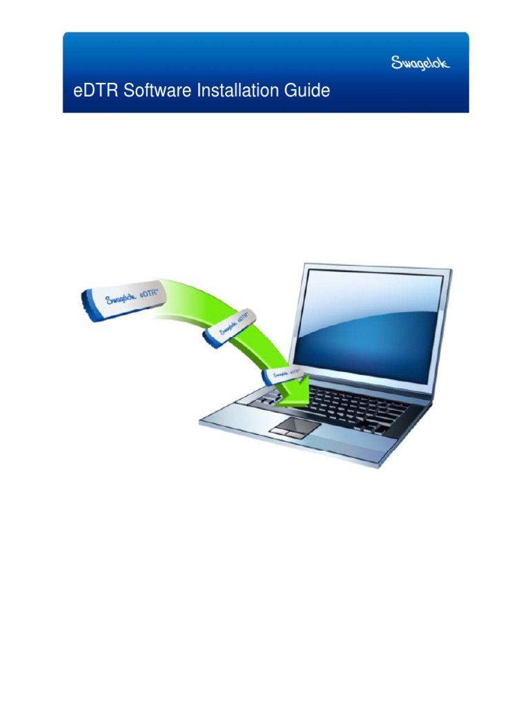 eDTR Software Installation Guide | PDF | Microsoft Windows | Windows Vista