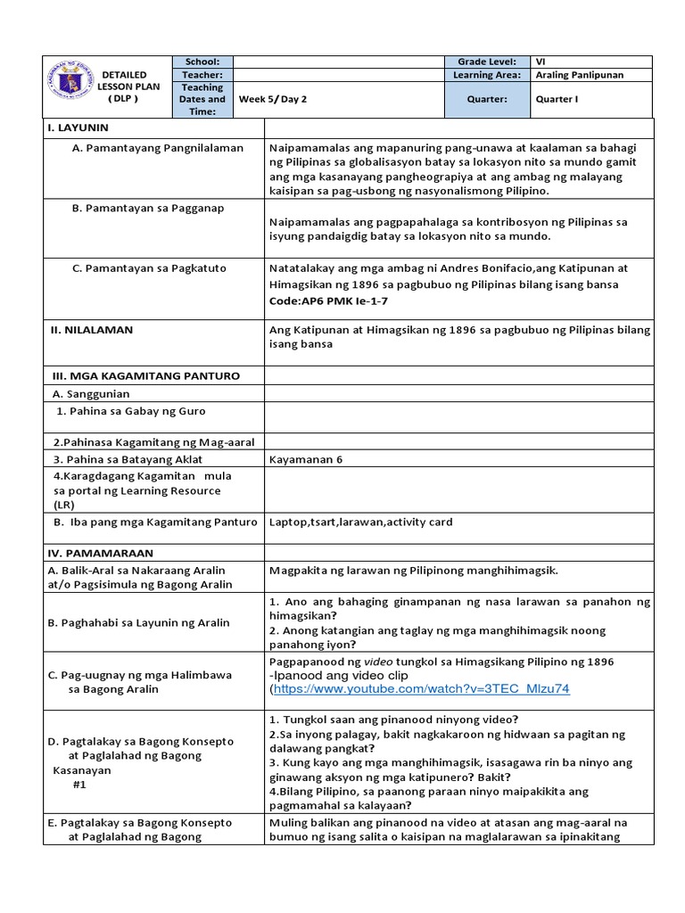 AP 6 Week 5day 2 | PDF