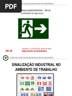 Apresentação NR 26 - Sinalização de Segurança | PDF | Vermelho | Cor