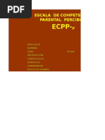 Manual de La Escala E2P PDF | PDF | Teoría de apego | Comportamiento