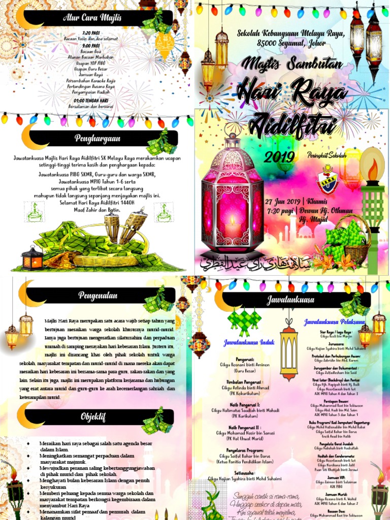Buku Program Raya SKMR 2019 | PDF