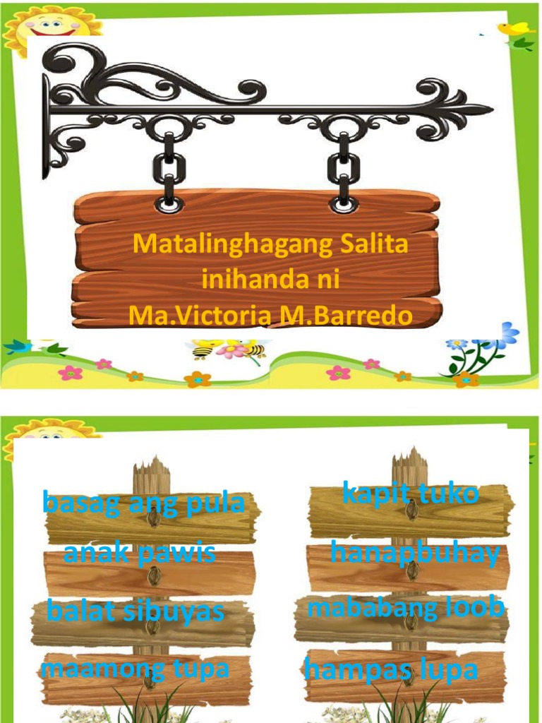 Matalinghagang Salita | PDF