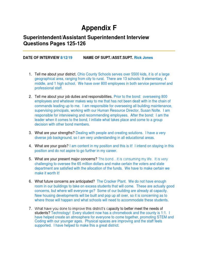 Educ 650 Assistant Superintendent Interview | Download Free PDF ...