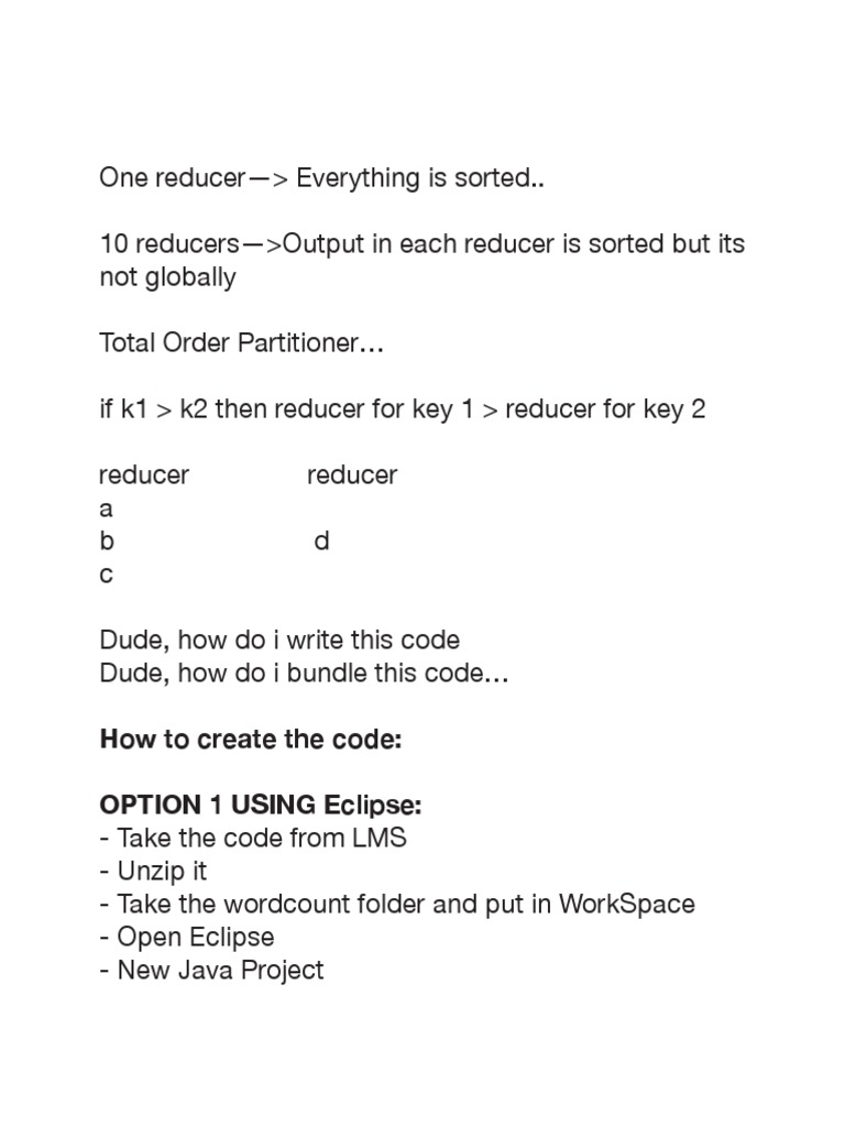 How To Create The Code: OPTION 1 USING Eclipse | PDF