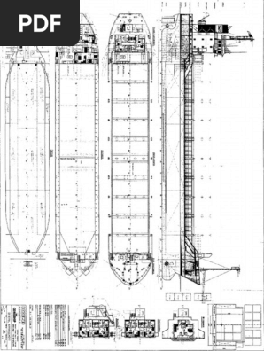 Plano De Buque De Carga General