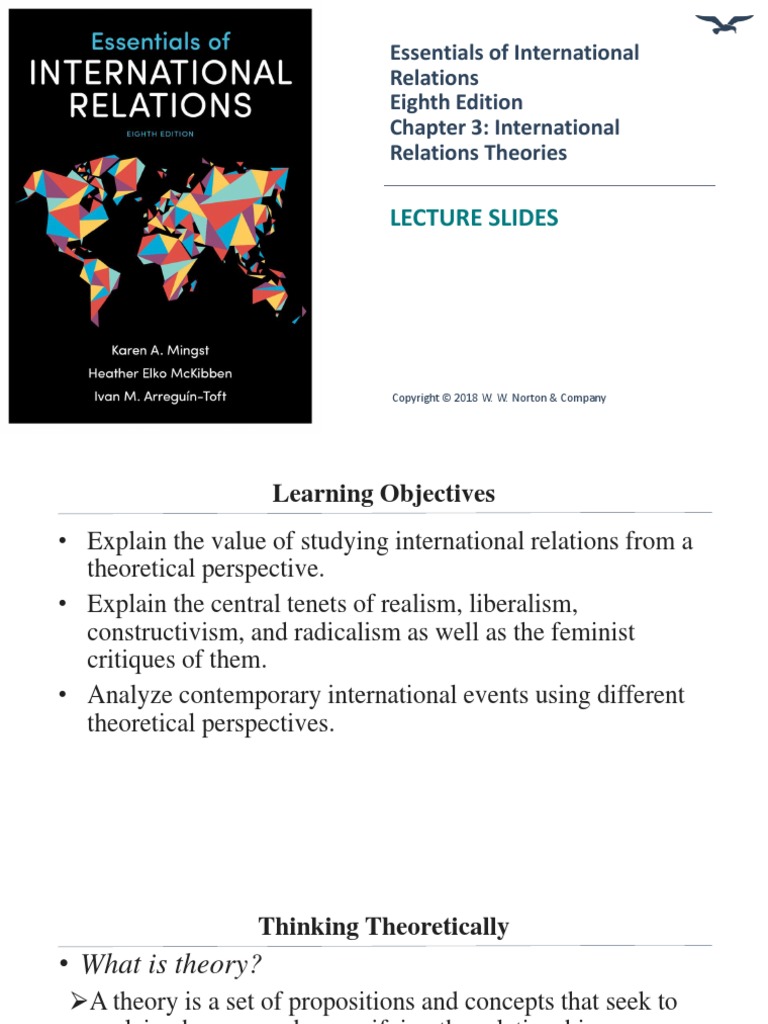 Chapter 3-International Relations Theories PDF | PDF | International ...