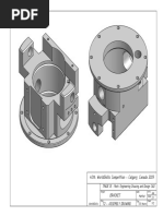 Autodesk Inventor Practice Part Drawings | PDF