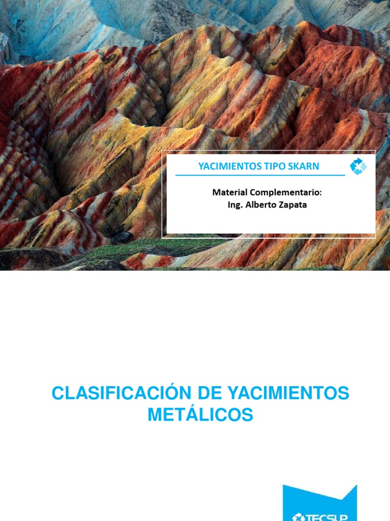 Yacimiento Tipo Skarn | Rocas | Roca (geología)
