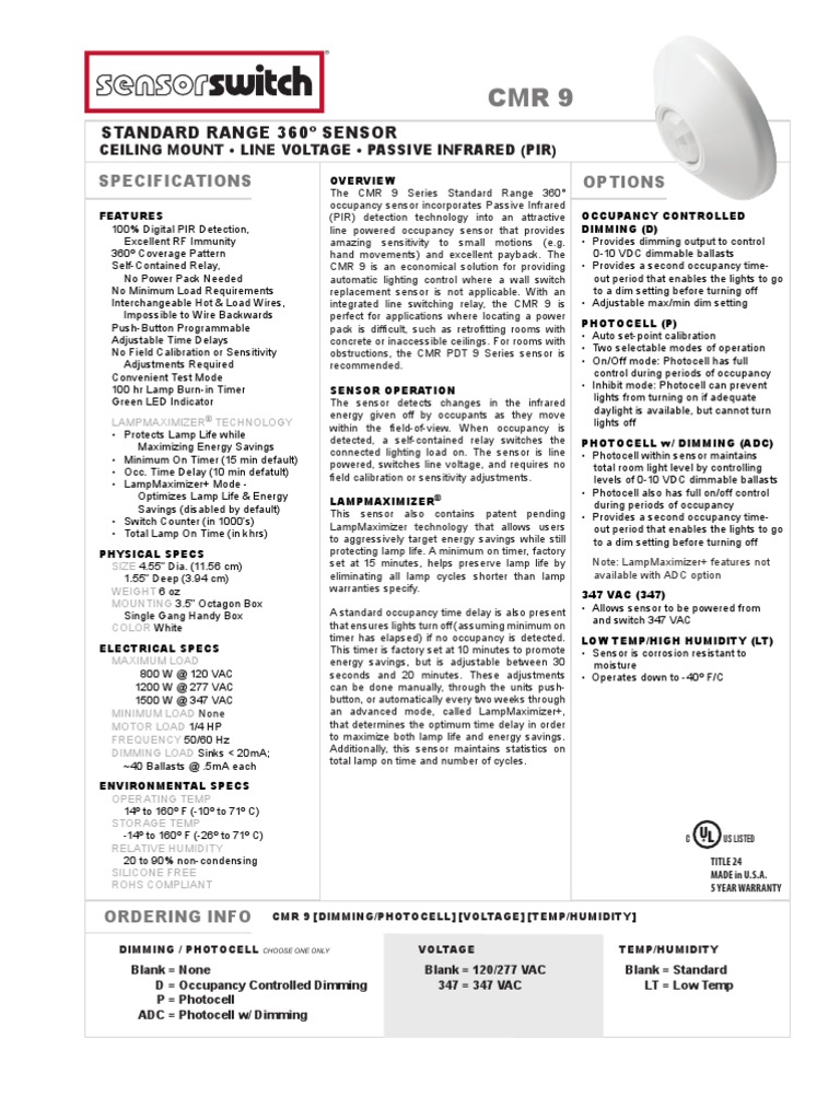 CMR 9 | PDF | Electricity | Electrical Engineering