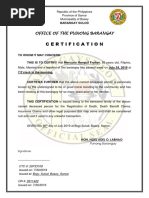 Barangay SUMMON | PDF | Leasehold Estate | Property Law