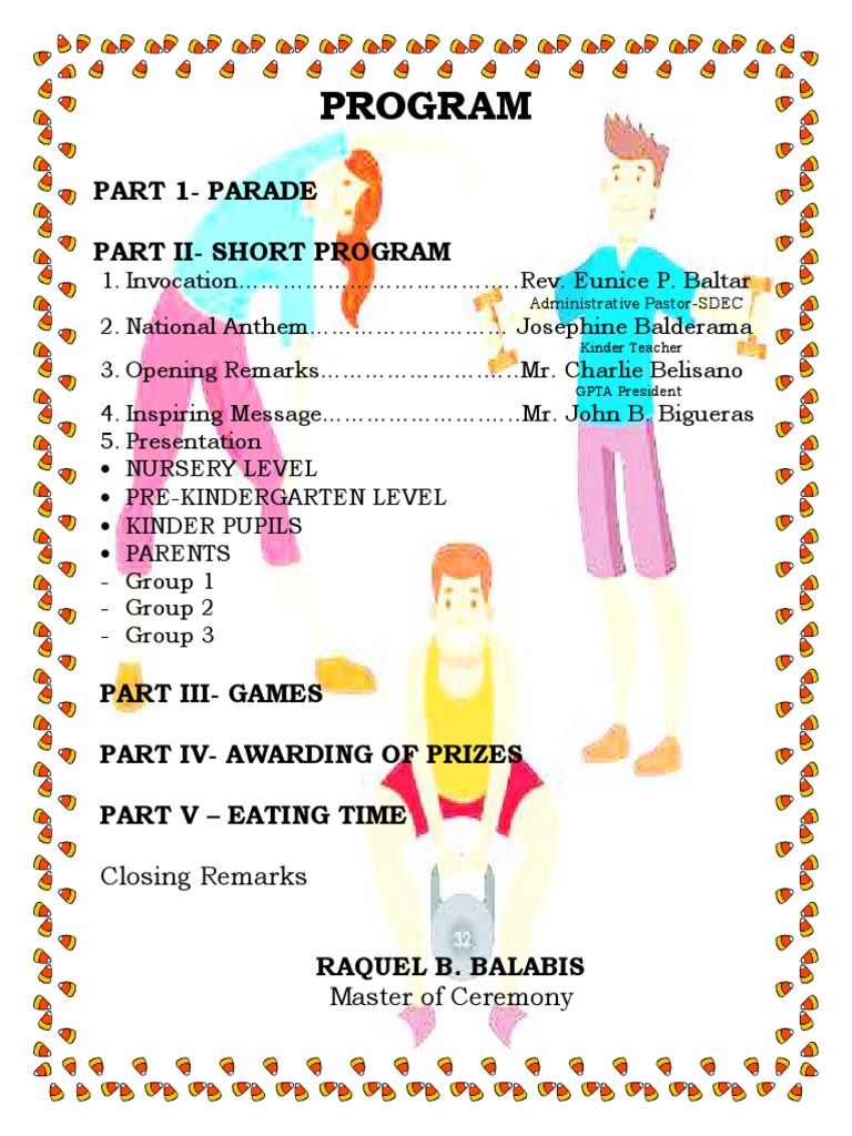 Program: Part 1-Parade Part Ii - Short Program | PDF