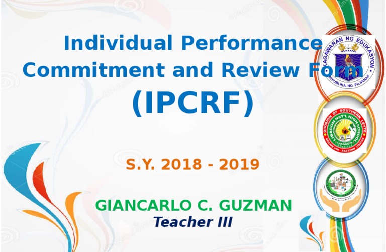 Individual Performance Commitment and Review Form: (Ipcrf) | PDF