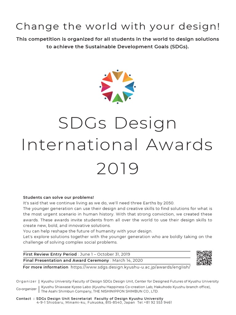SDGs Awards2019 Flyer en | PDF | Natural Disasters | Flood