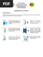 Elevator Safety | PDF
