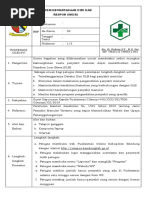 Sop Pelaporan SKDR | PDF