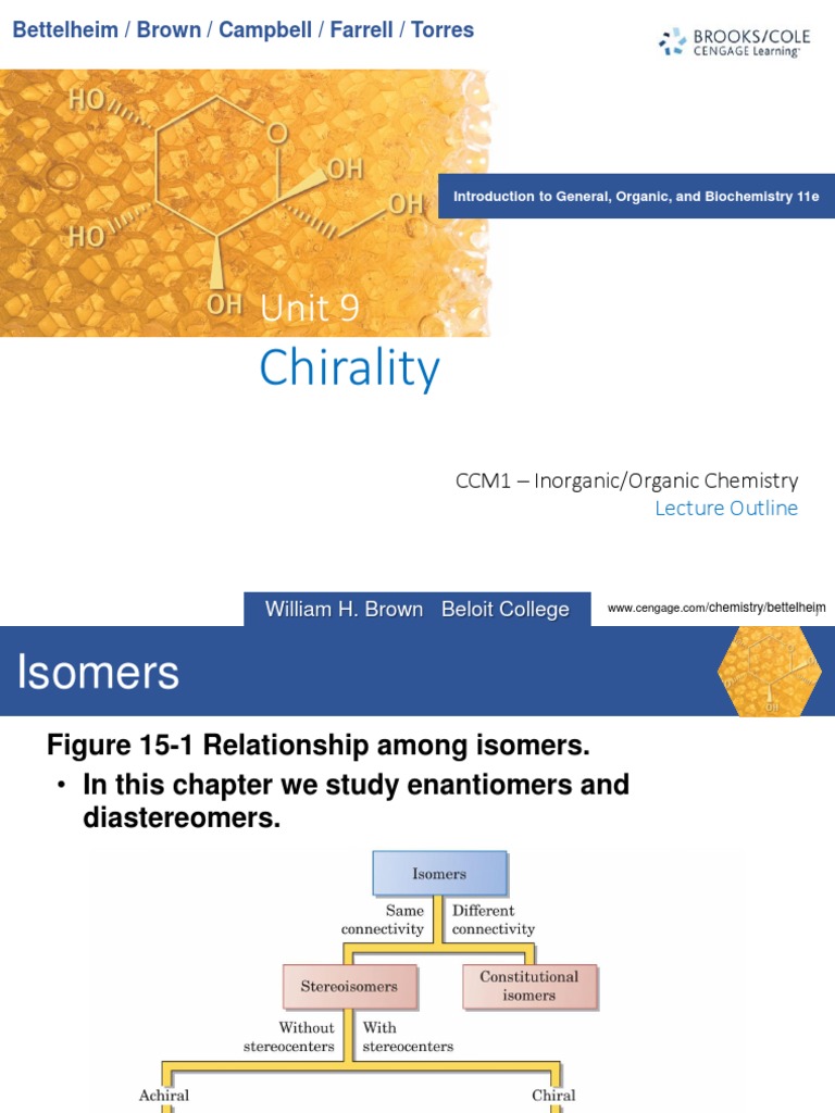 13 Chirality | PDF | Chirality (Chemistry) | Stereochemistry