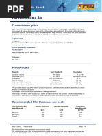Jotun Hardtop XP_Technical Data Sheet | Chemistry | Materials