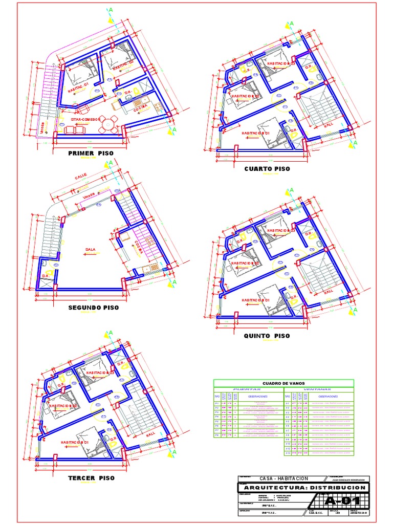 Arquitectura De Edificio Pdf