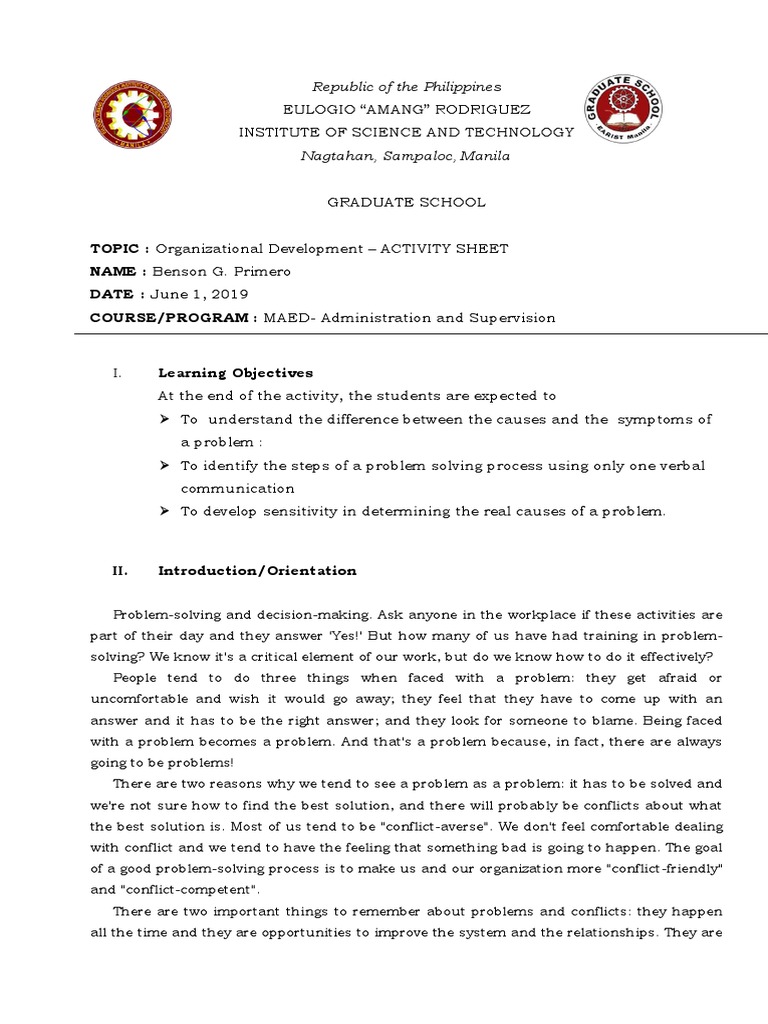 Social Education EARIST Paper | PDF | Neuropsychological Assessment ...