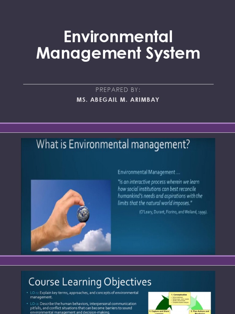 Environmental Management System | PDF | Economies | Business