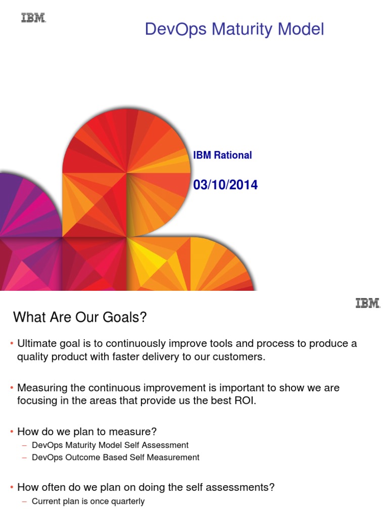 DevOps - Maturity Model - 3 - 10 - 14 | PDF | Performance Indicator ...